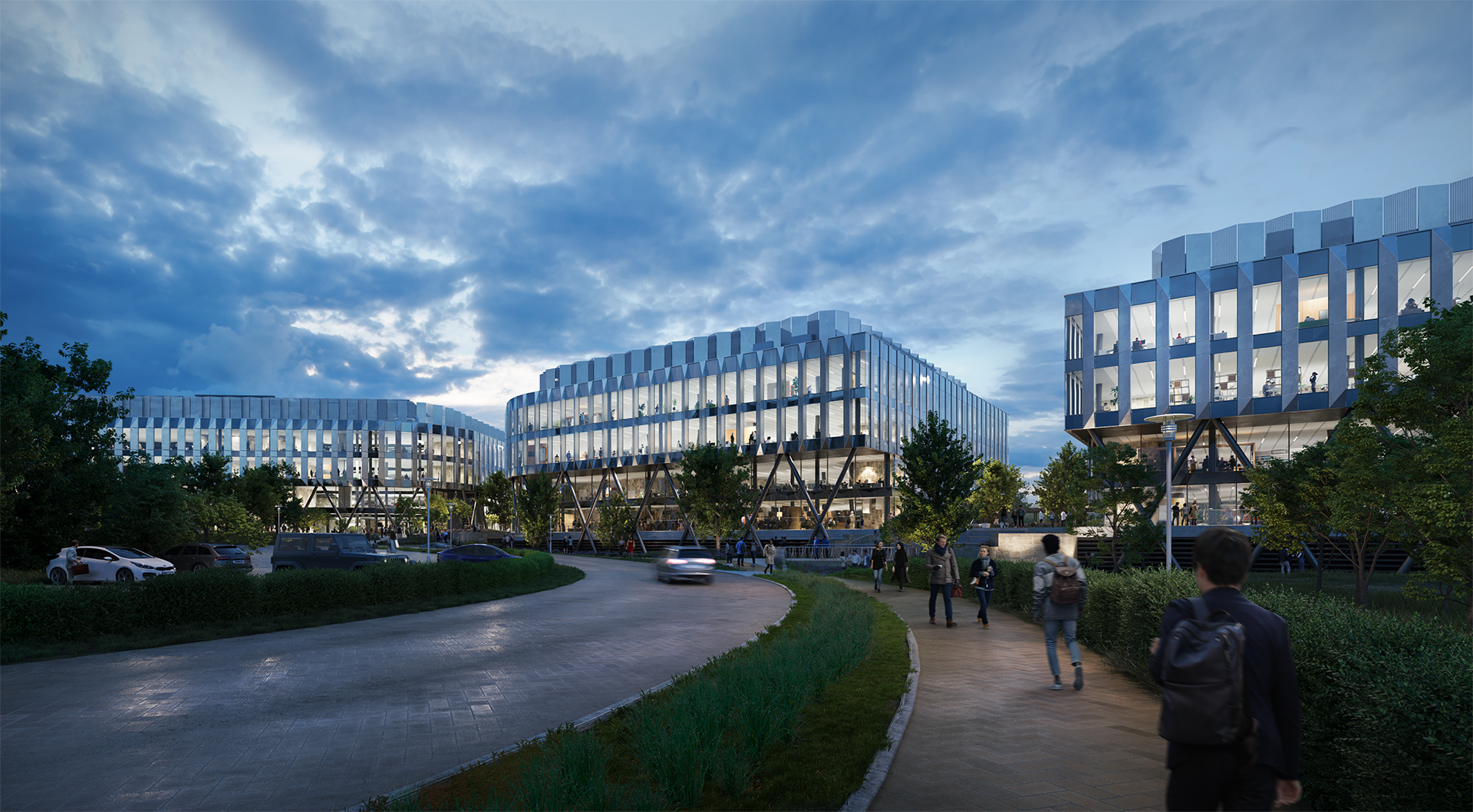 Planning approval for three major new buildings at TOSP is significant ...